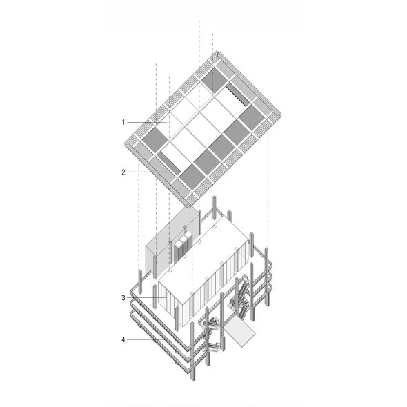 WHITE TENUN TOWER SECTIONS | LEE YANG YANG