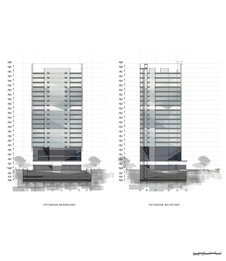 WHITE TENUN TOWER SECTIONS | LEE YANG YANG